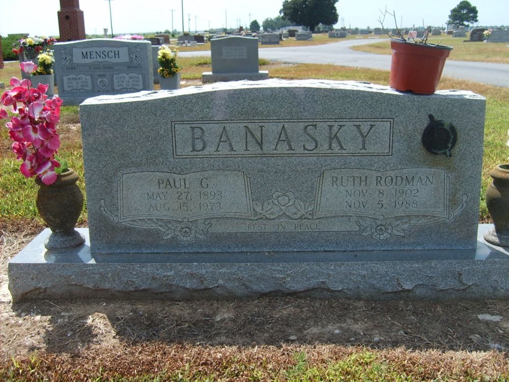 banasky paul g 27 may 1893 15 aug 1973 arkansas cpl u s army world war ...